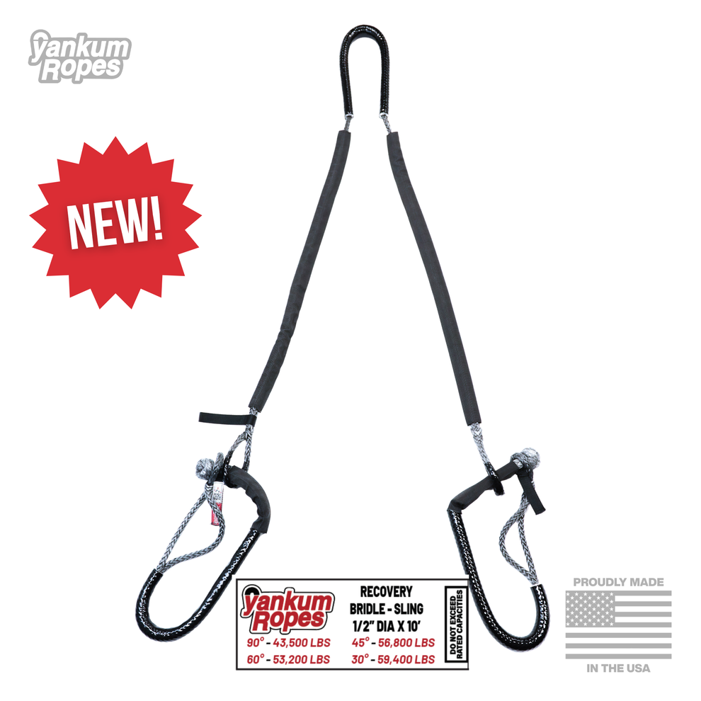 Heavy Duty Bridle for Towing & Recovery | Yankum Ropes