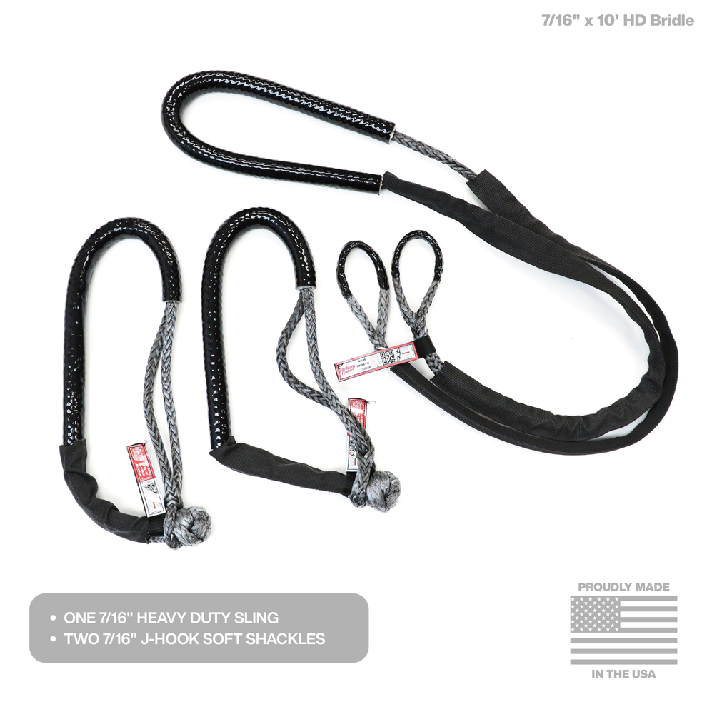 Heavy Duty Bridle for Towing & Recovery | Yankum Ropes