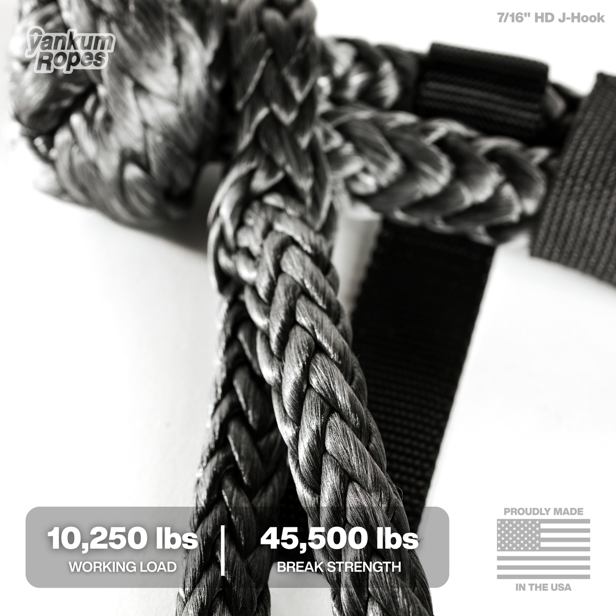 J-Hook Soft Shackle | Yankum Ropes
