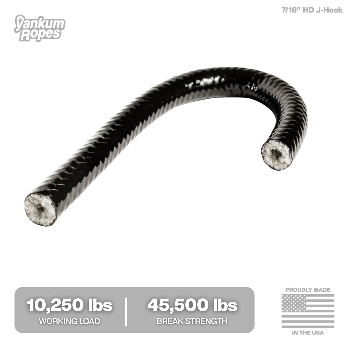 J-Hook Soft Shackle | Yankum Ropes