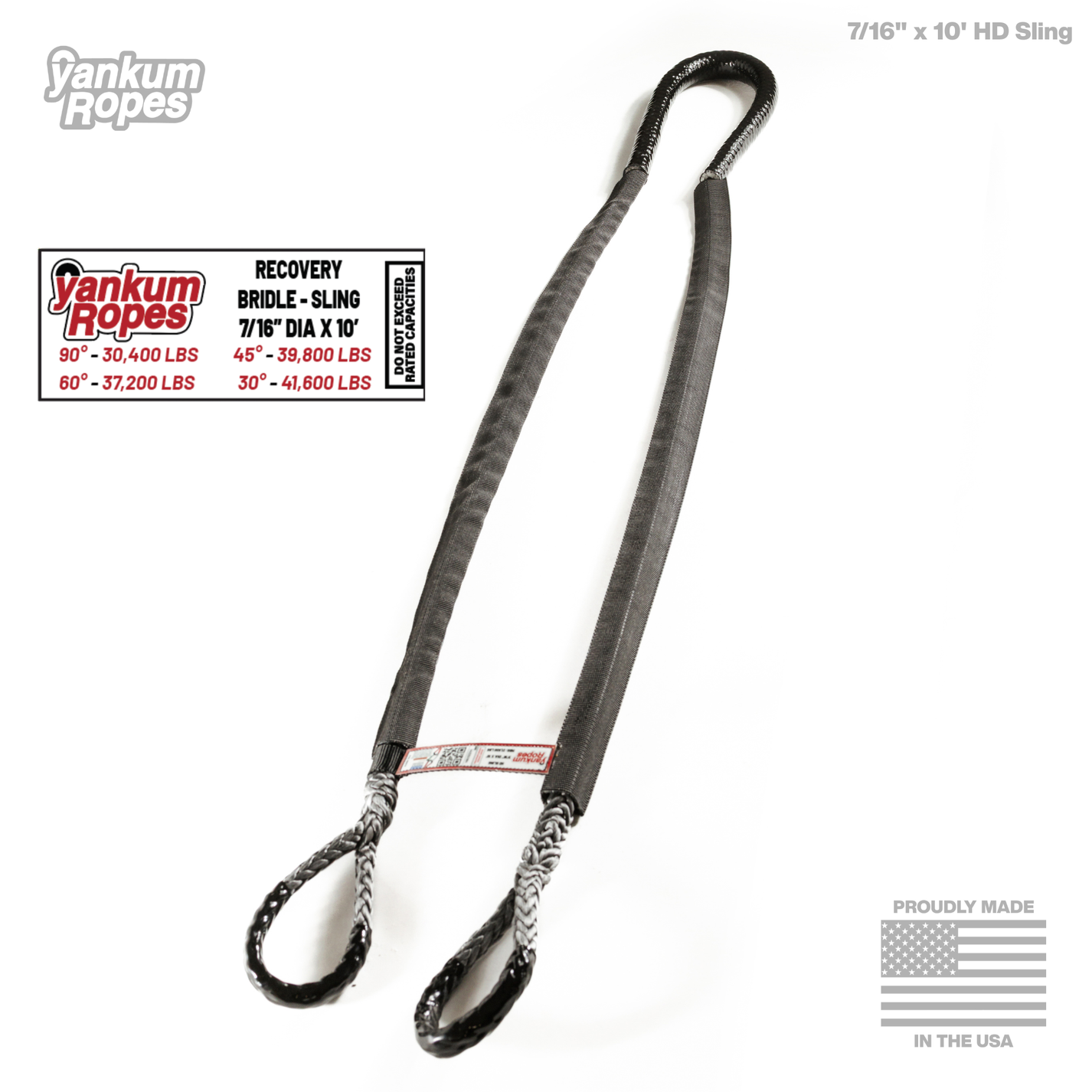 Heavy Duty Synthetic Recovery Sling – Yankum Ropes