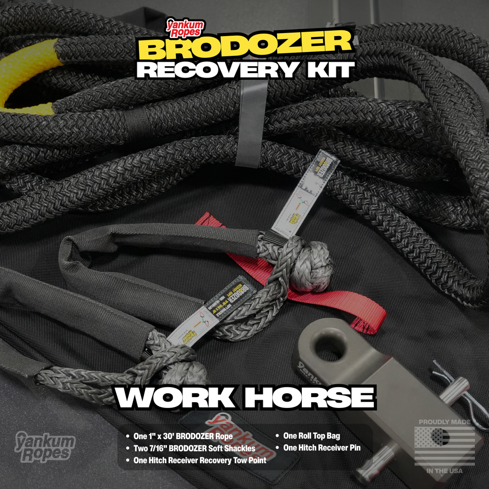 (1-Ton) Diesel Truck Off-Road Recovery Kit | Yankum Ropes