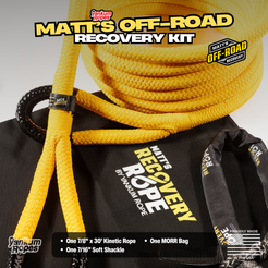 Matt's Off-Road Recovery Kinetic Rope | Yankum Ropes