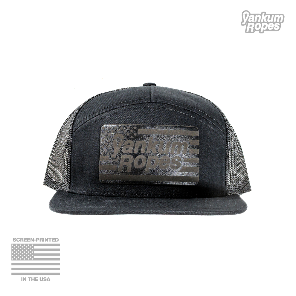 Yankum Blacked Out Patch Hat – Yankum Ropes
