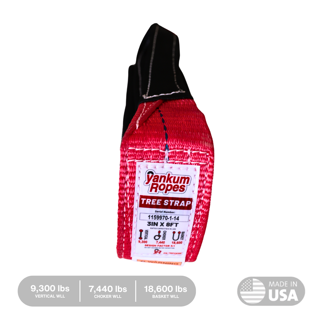 3" x 8' Tree Strap | Yankum Ropes