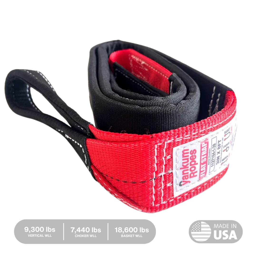 3" x 8' Tree Strap | Yankum Ropes