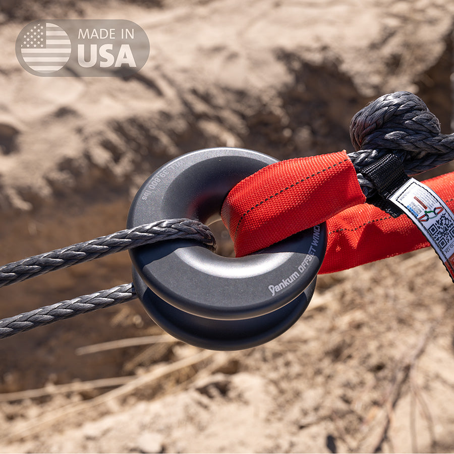 Offset Winch Snatch Ring – Yankum Ropes