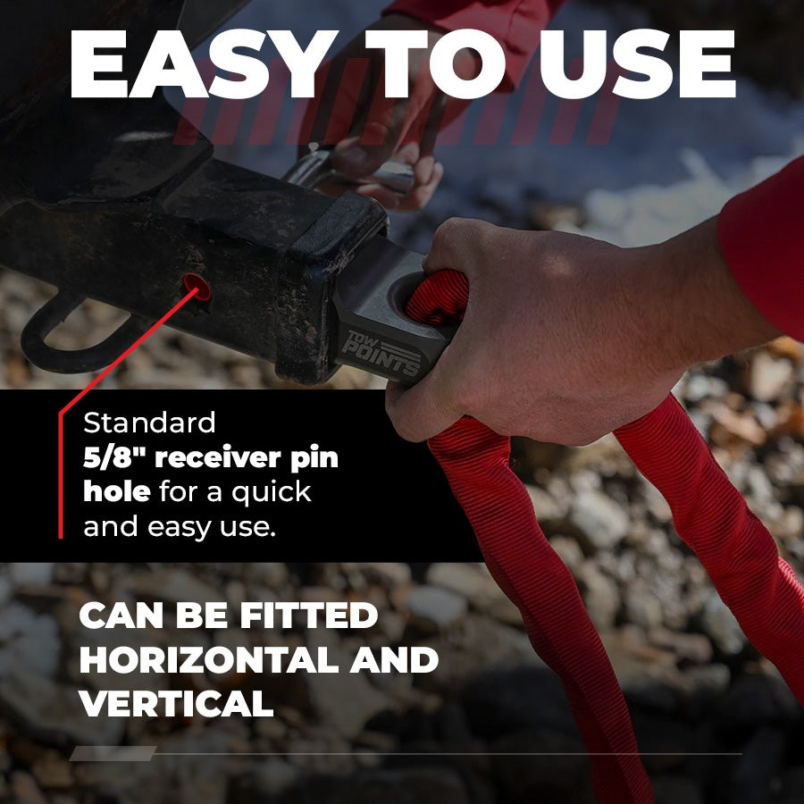 2" Hitch Receiver Recovery Point | Yankum Ropes