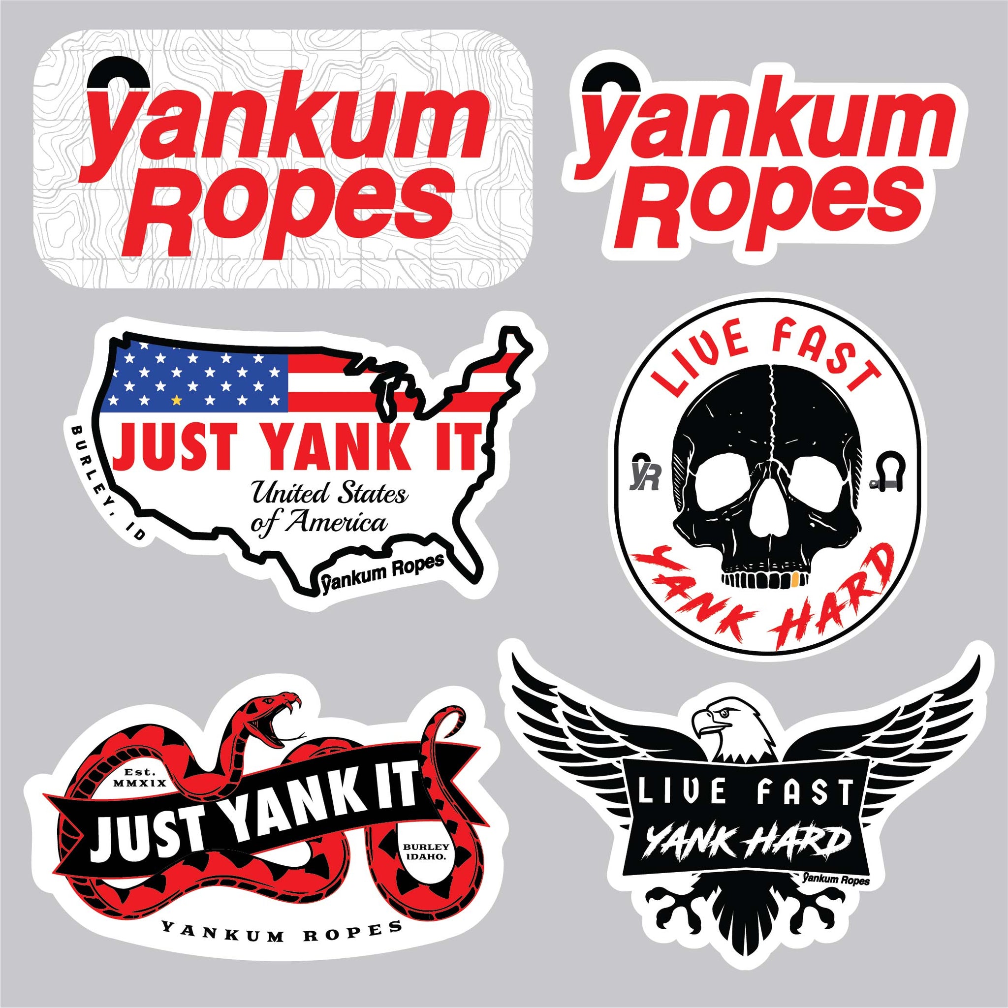 Sticker Bundle – Yankum Ropes
